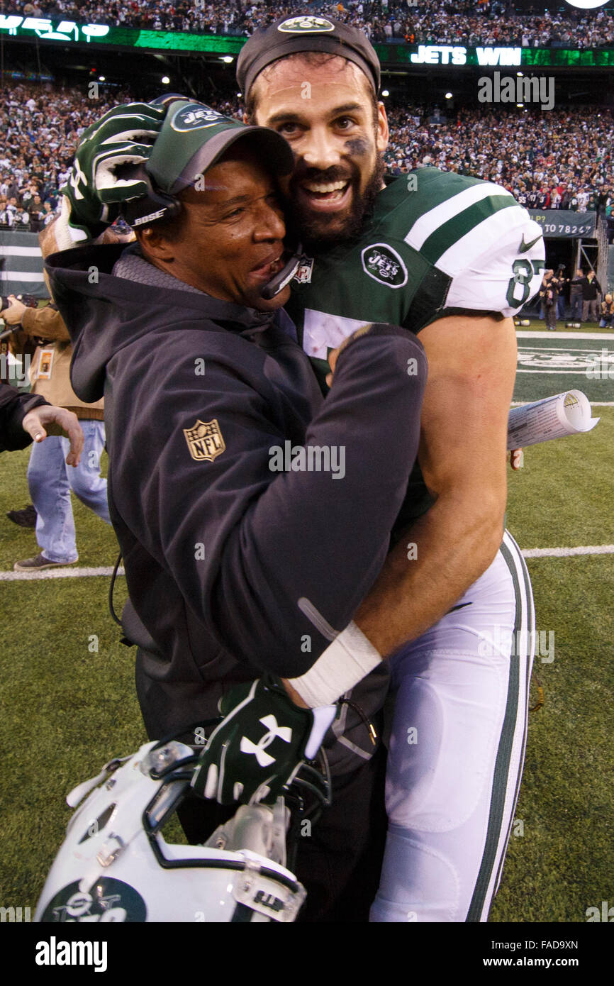 East Rutherford, New Jersey, USA. 27th Dec, 2015. New York Jets wide ...