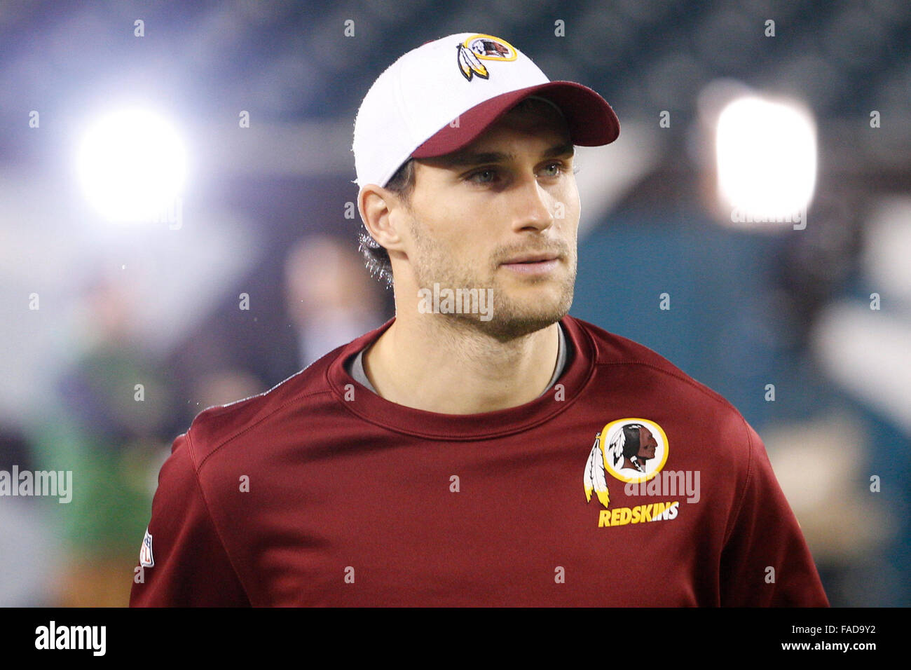 December 26, 2015: Washington Redskins quarterback Kirk Cousins (8) in ...