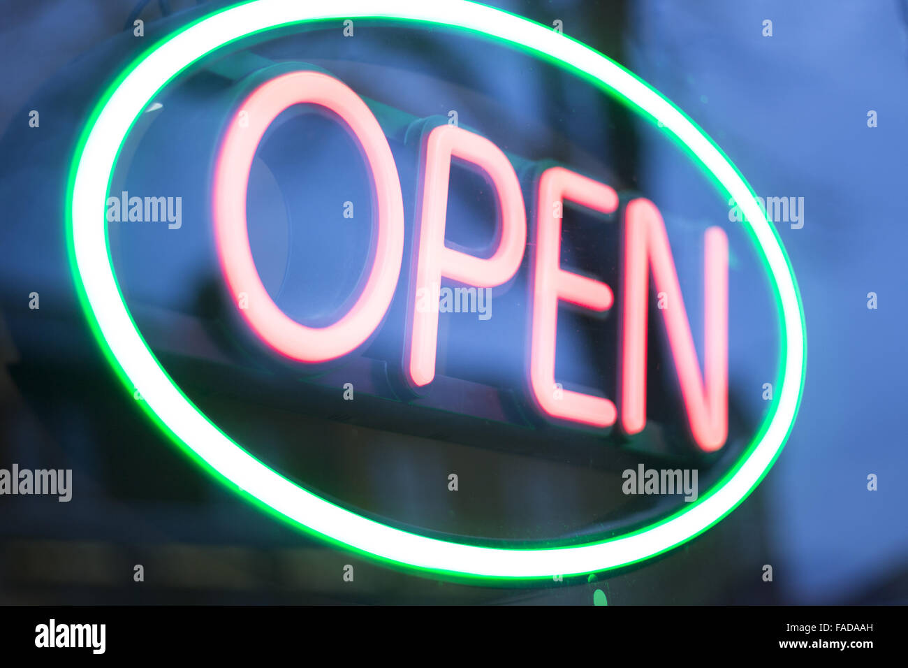 Shops and restaurant opening at night hi-res stock photography and ...