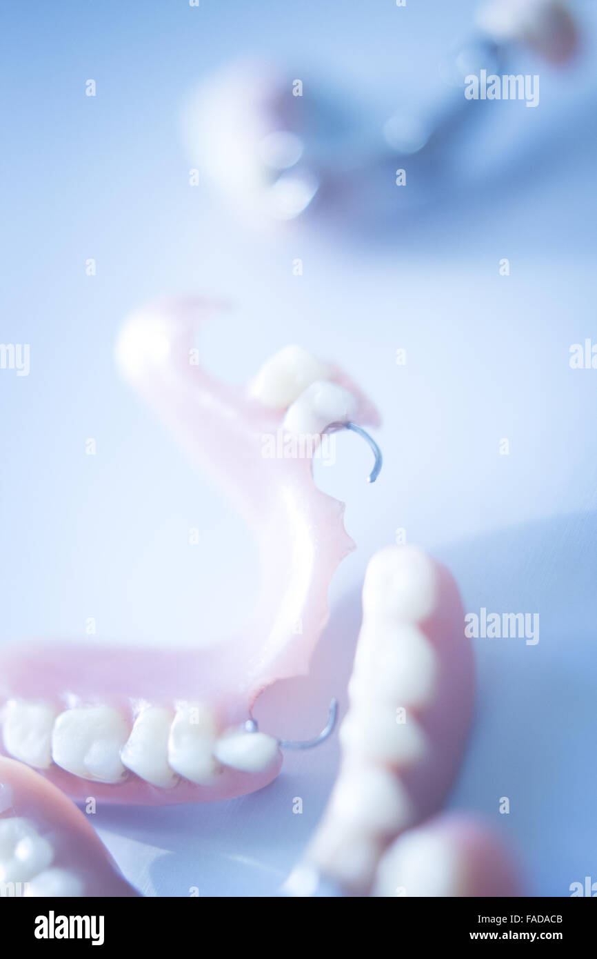 Removable partial denture metal and plastic dental false teeth ...