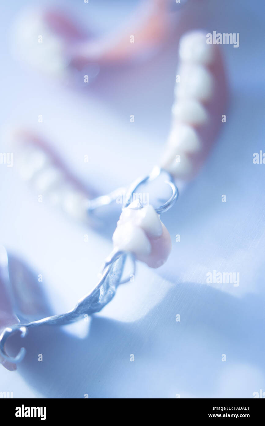 Removable partial denture metal and plastic dental false teeth ...