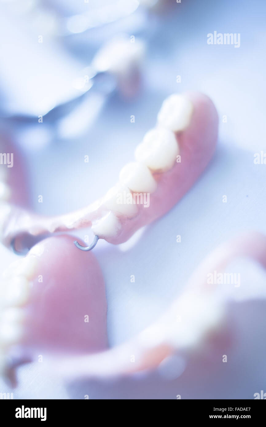 Removable partial denture metal and plastic dental false teeth ...