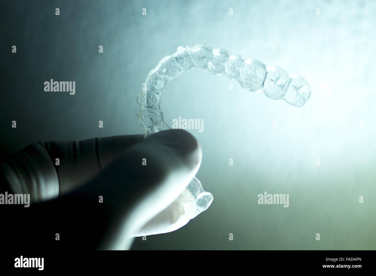 Invisible dental aligners modern tooth brackets transparent teeth ...