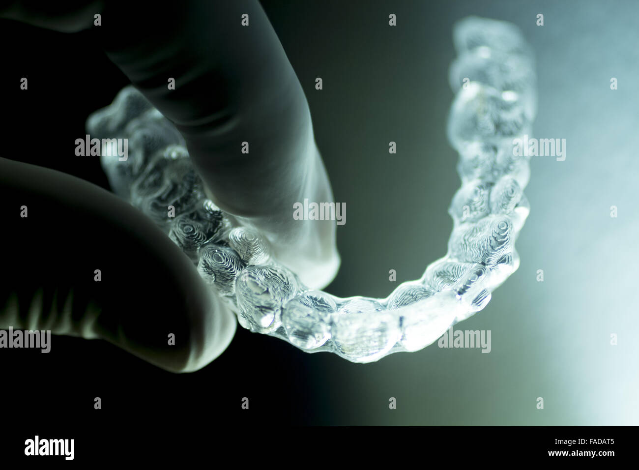 Invisible dental aligners modern tooth brackets transparent teeth ...