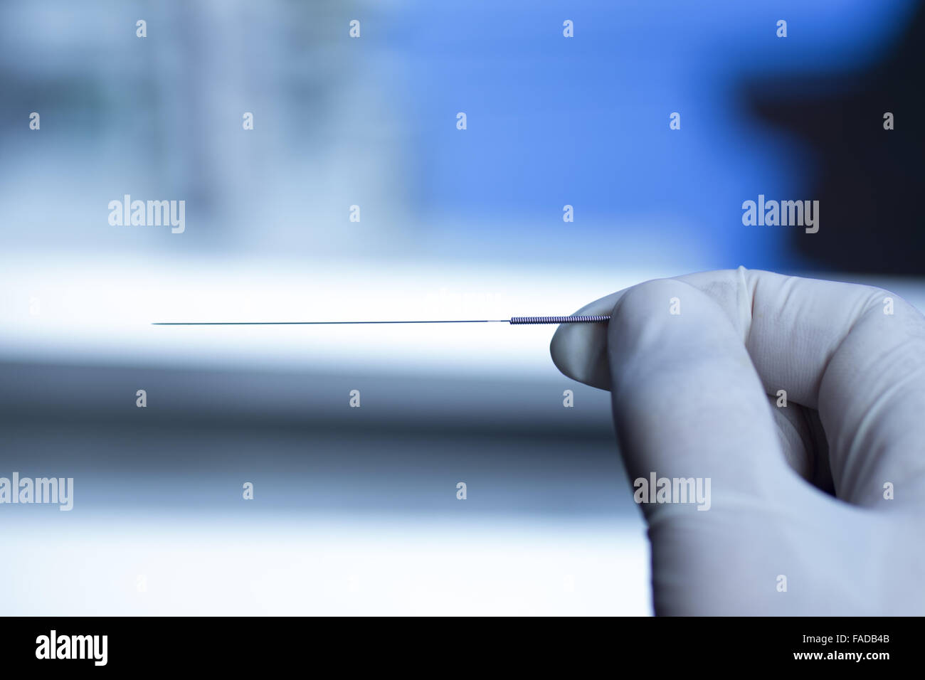 Acupuncture needle used for dry needling rehabilitation medical ...