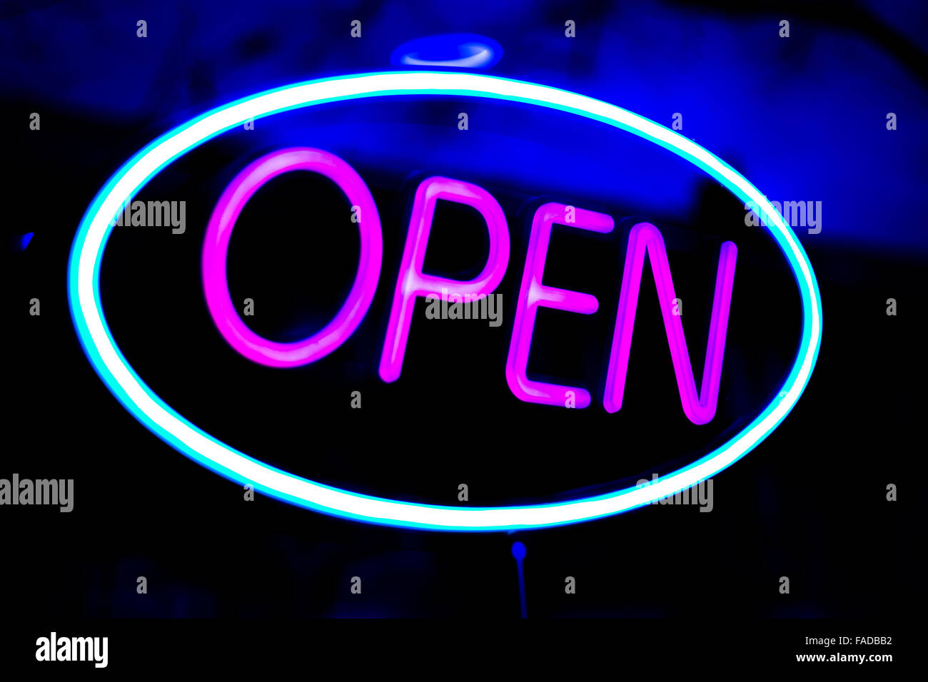 Shops and restaurant opening at night hi-res stock photography and ...