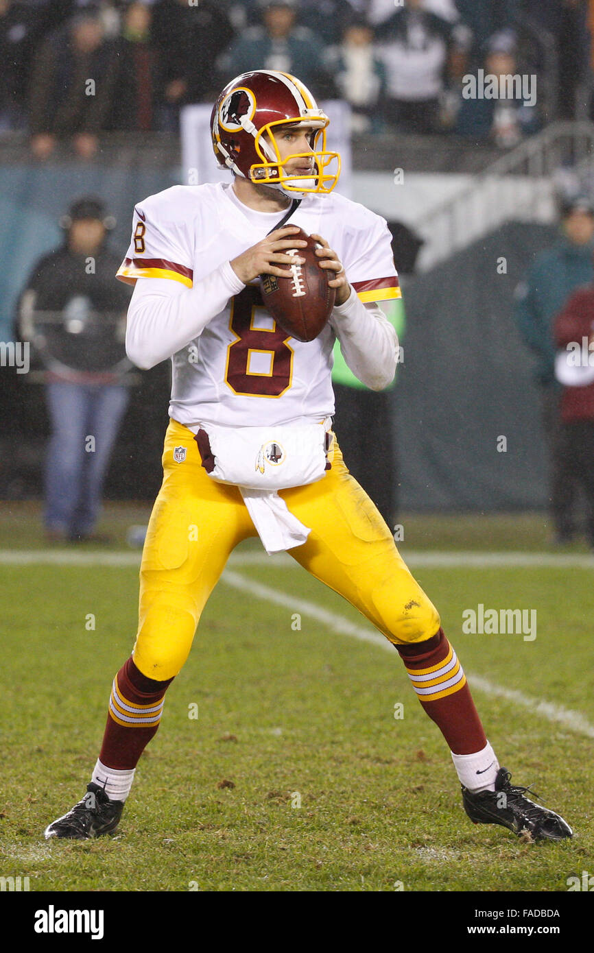 December 26, 2015: Washington Redskins quarterback Kirk Cousins (8) in ...
