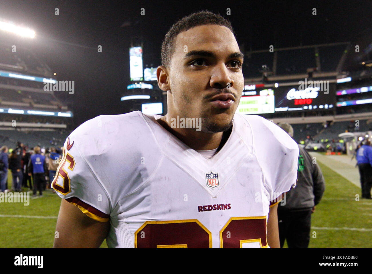 December 26, 2015: Washington Redskins tight end Jordan Reed (86) looks ...