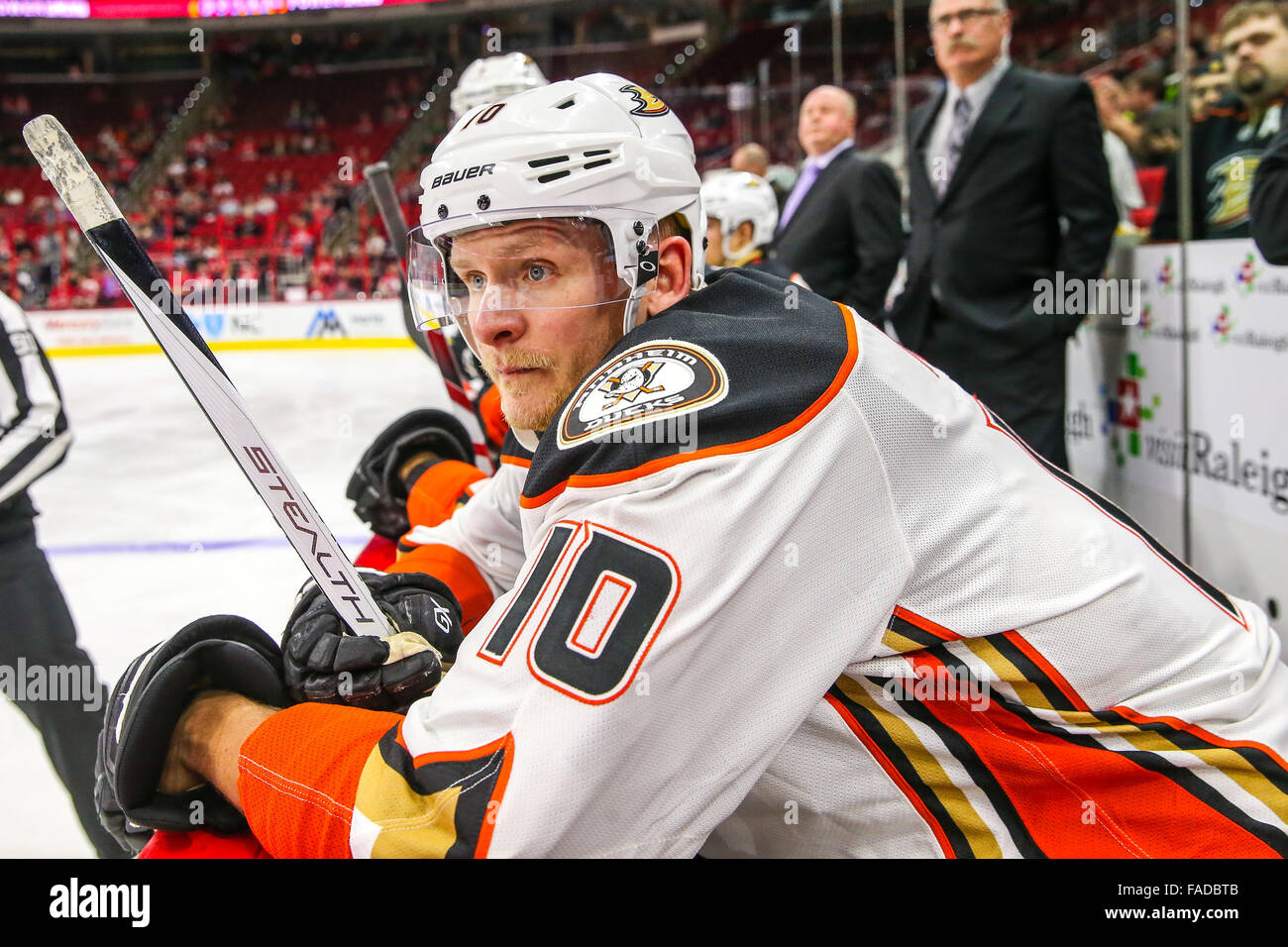 Anaheim Ducks right wing Corey Perry (10) during the NHL game between ...