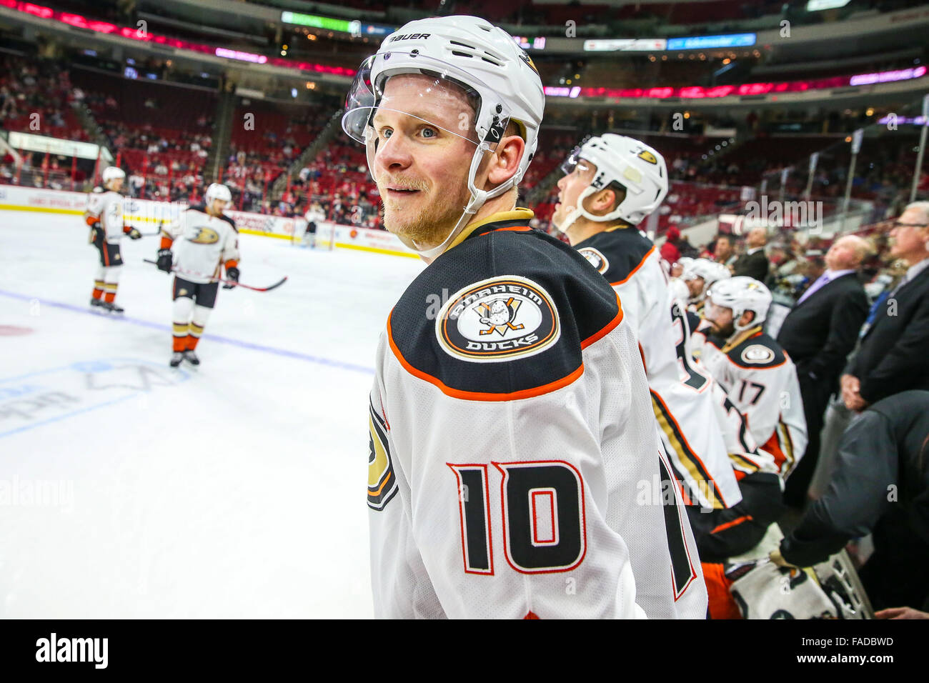 Anaheim Ducks right wing Corey Perry (10) during the NHL game between ...