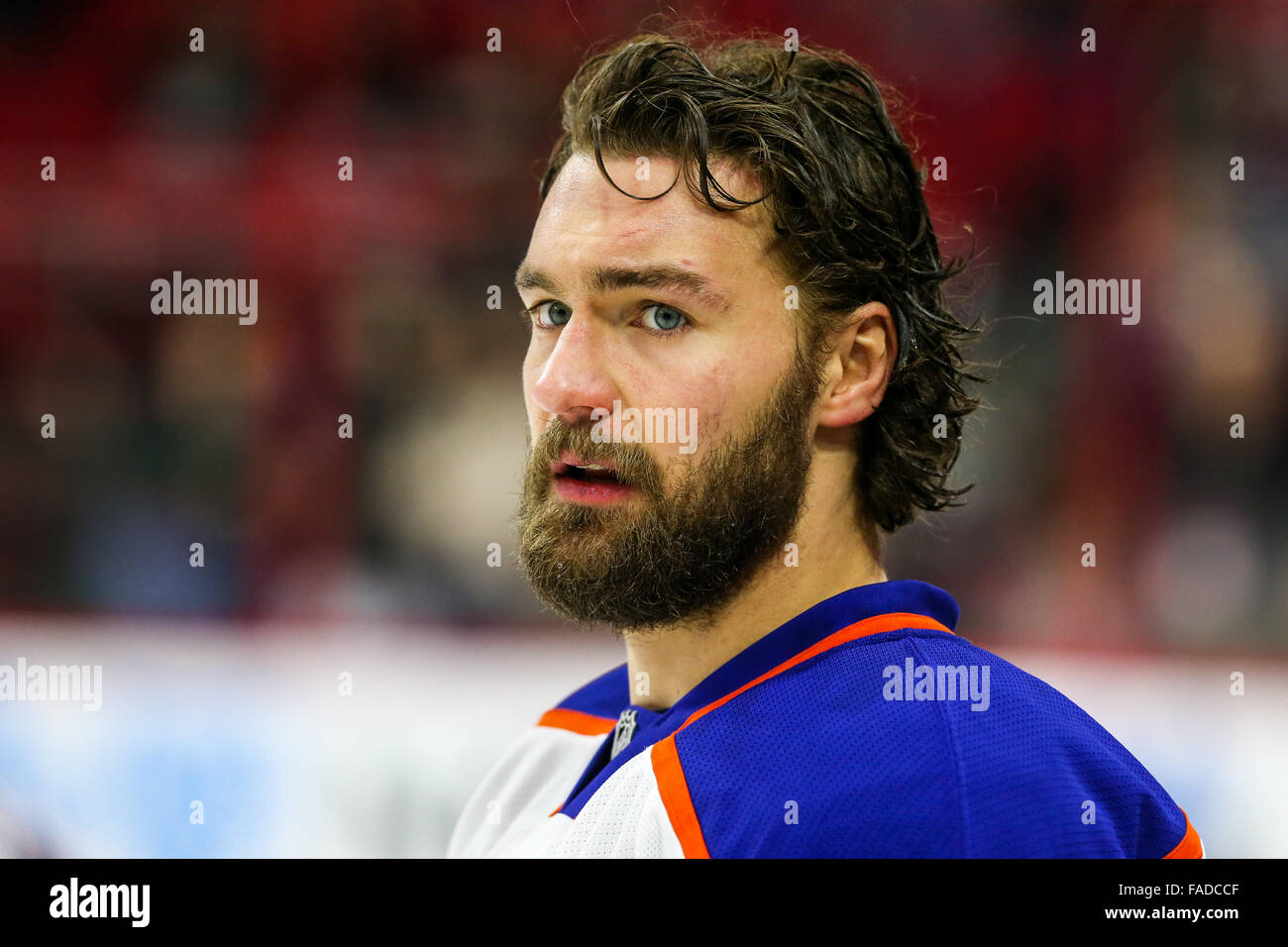 Edmonton Oilers left wing Luke Gazdic (20) during the NHL game between ...