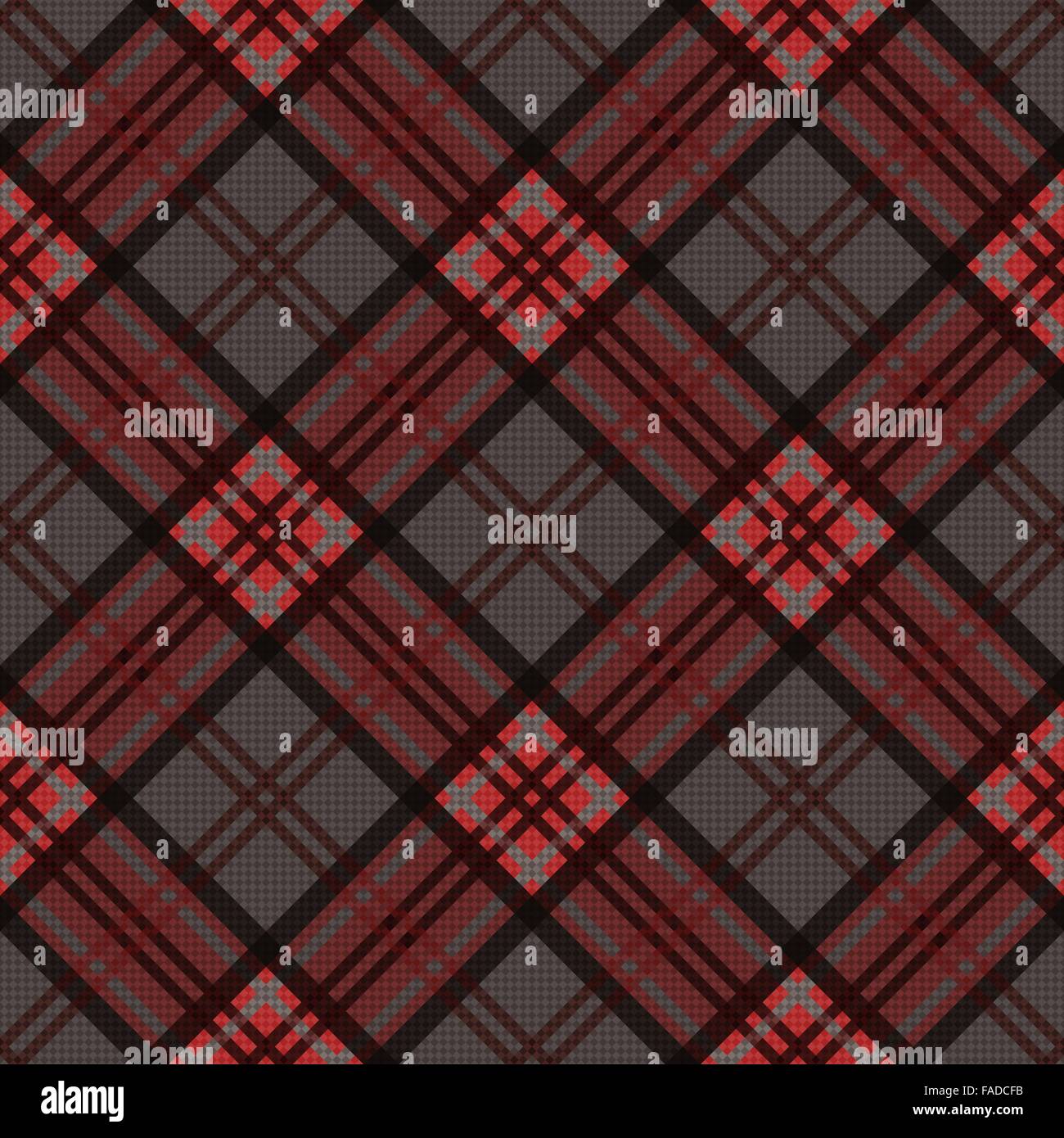 Detailed Diagonal seamless vector pattern as a tartan plaid mainly in ...