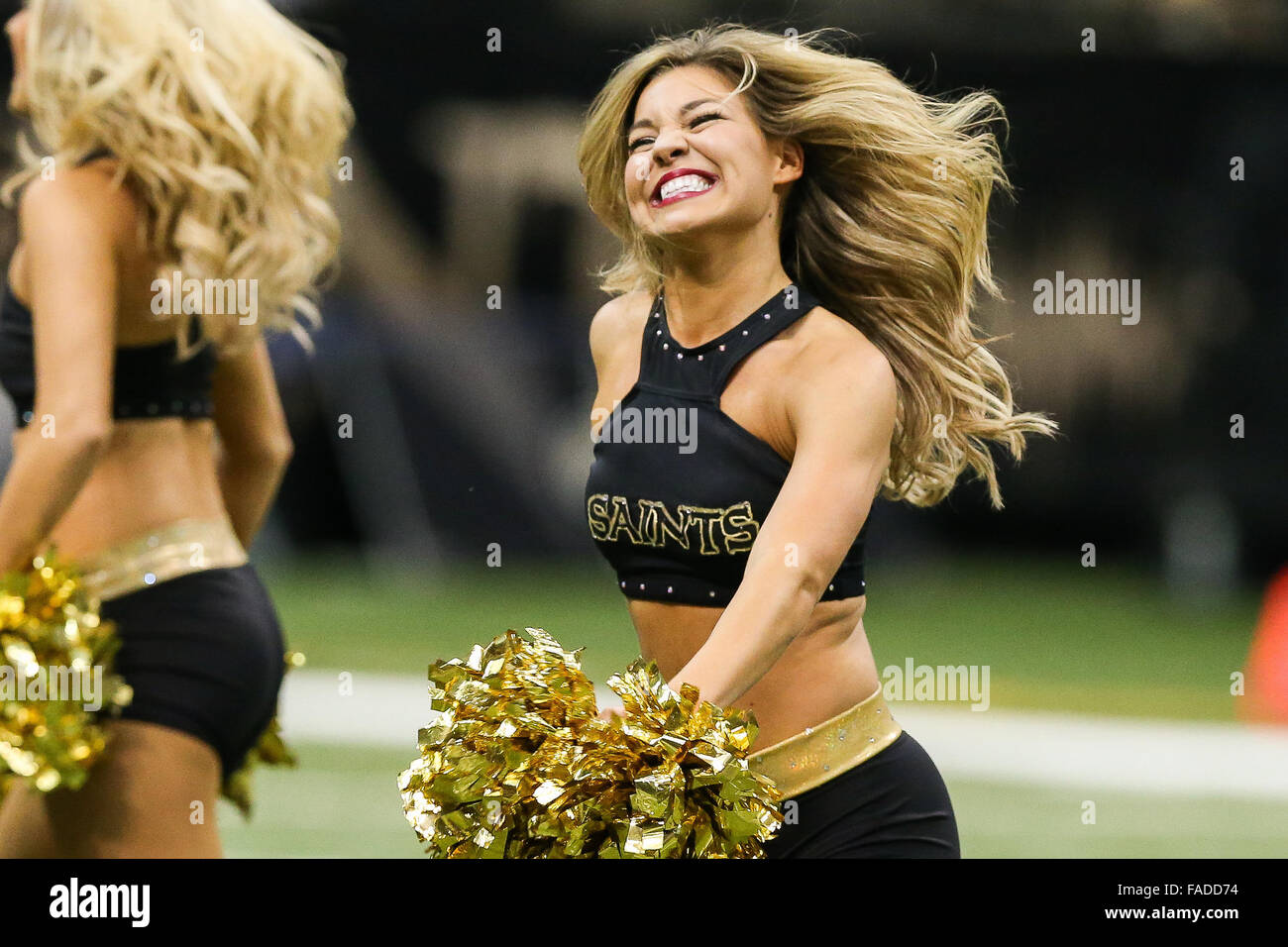 New Orleans, USA. 27th Dec, 2015. New Orleans Saints Saintsation ...