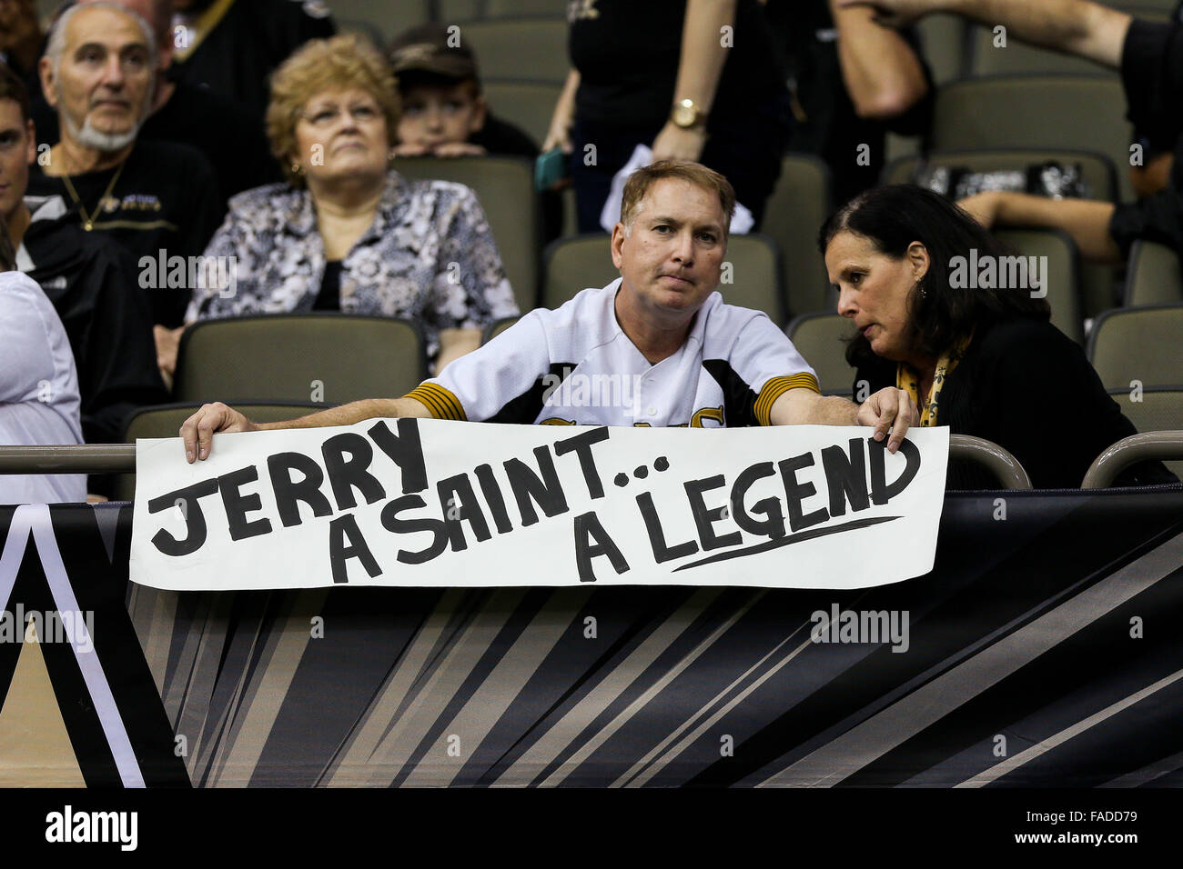 New Orleans, USA. 27th Dec, 2015. New Orleans Saints fans during the ...