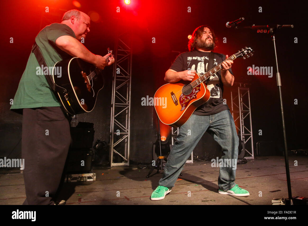 Jack Black and Tenacious D perform in Concert Stock Photo - Alamy