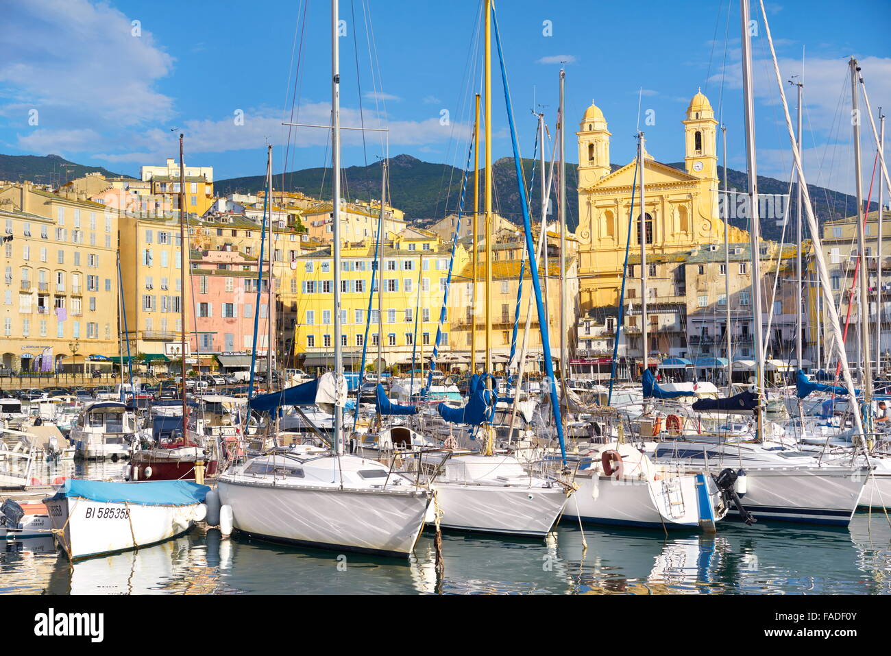 Bastia Port, Corsica Island, France Stock Photo - Alamy