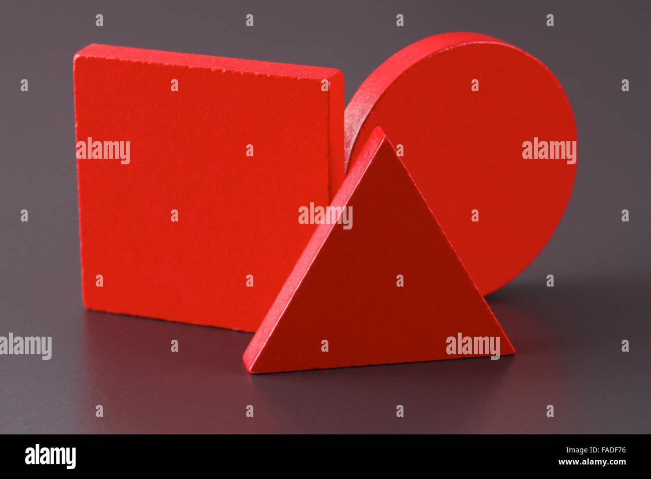 Circle triangle square hi-res stock photography and images - Alamy