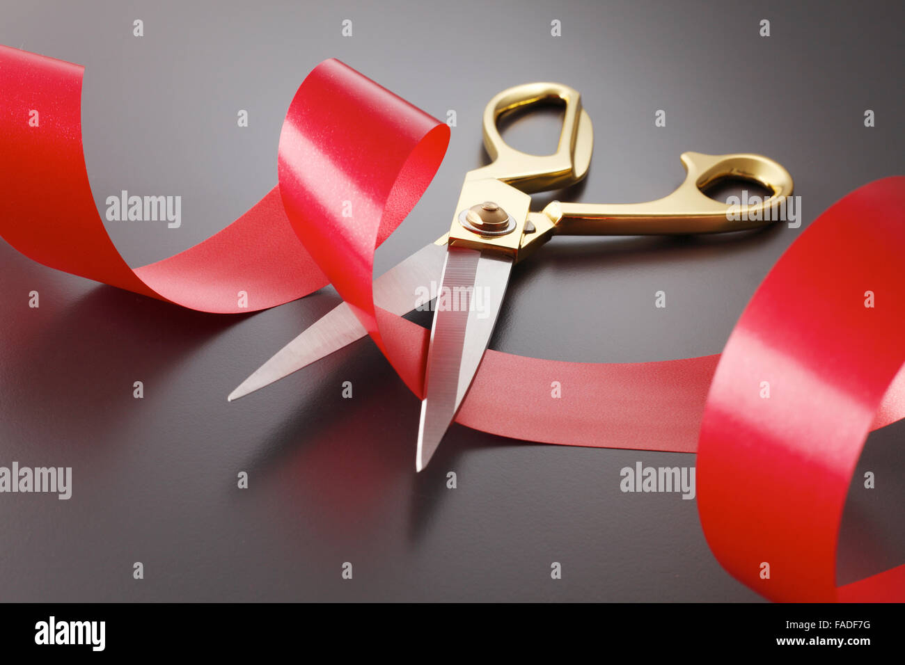 Cut the tape hi-res stock photography and images - Alamy