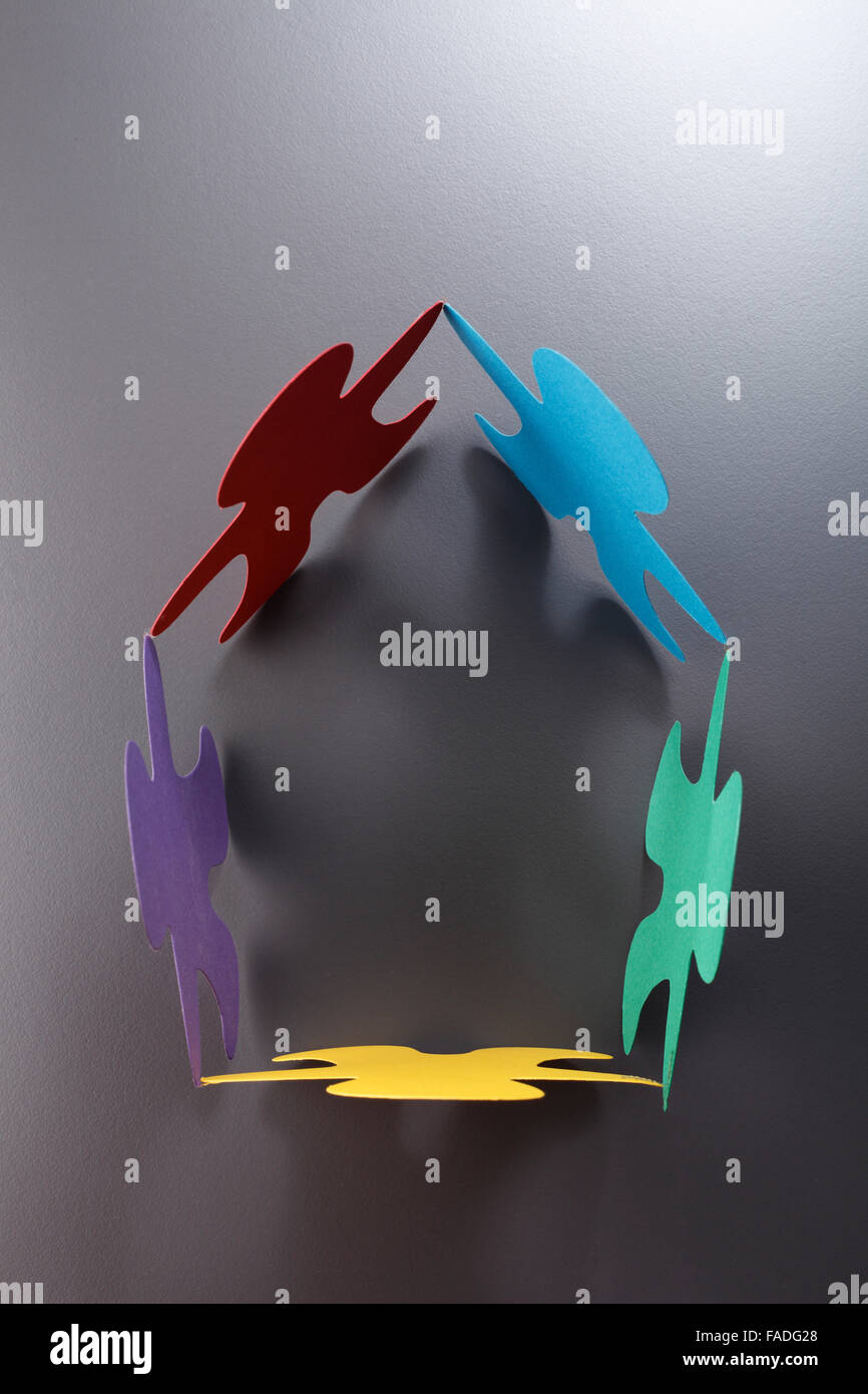 Forming a chain hi-res stock photography and images - Alamy