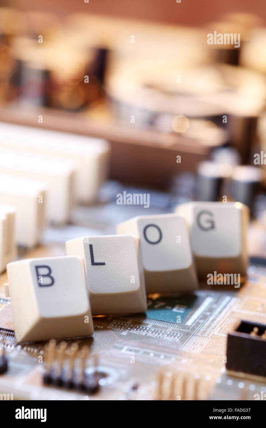 Computer circuit board letters hi-res stock photography and images - Alamy