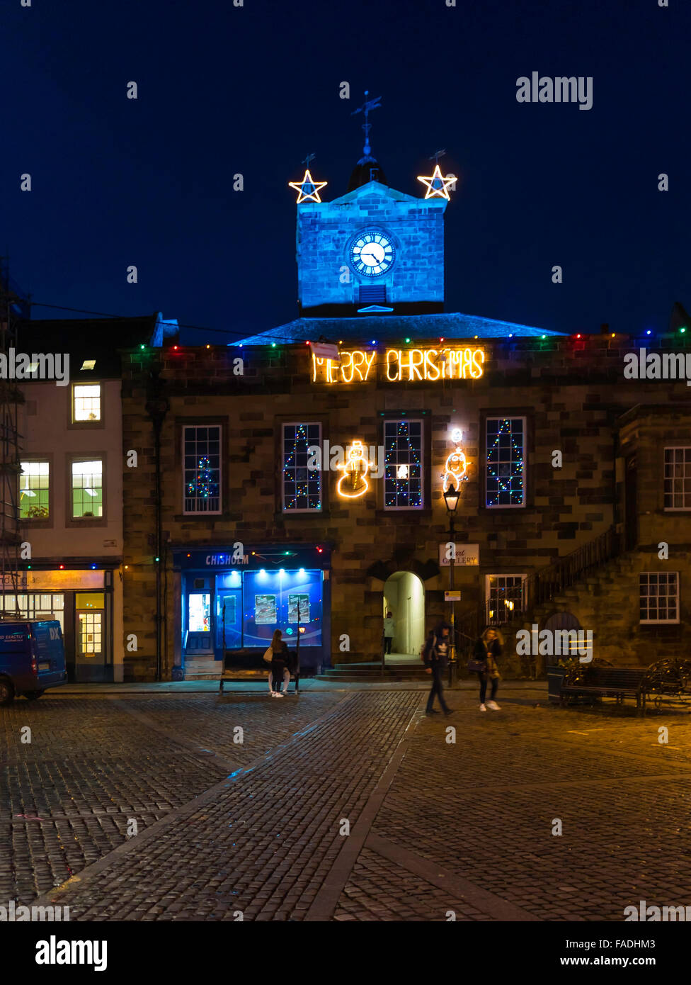 Market town alnwick hi-res stock photography and images - Alamy