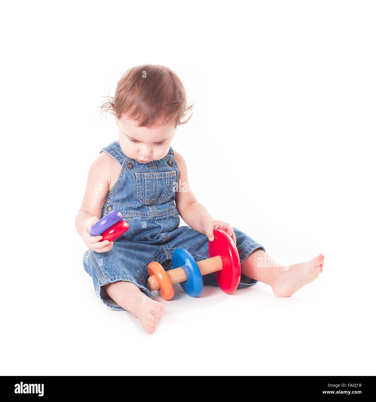 Child with a toy Stock Photo - Alamy
