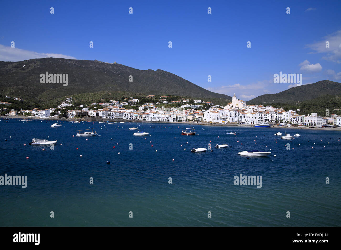 The village of Cadaques, Costa Brava, Catalonia. Spain Stock Photo - Alamy