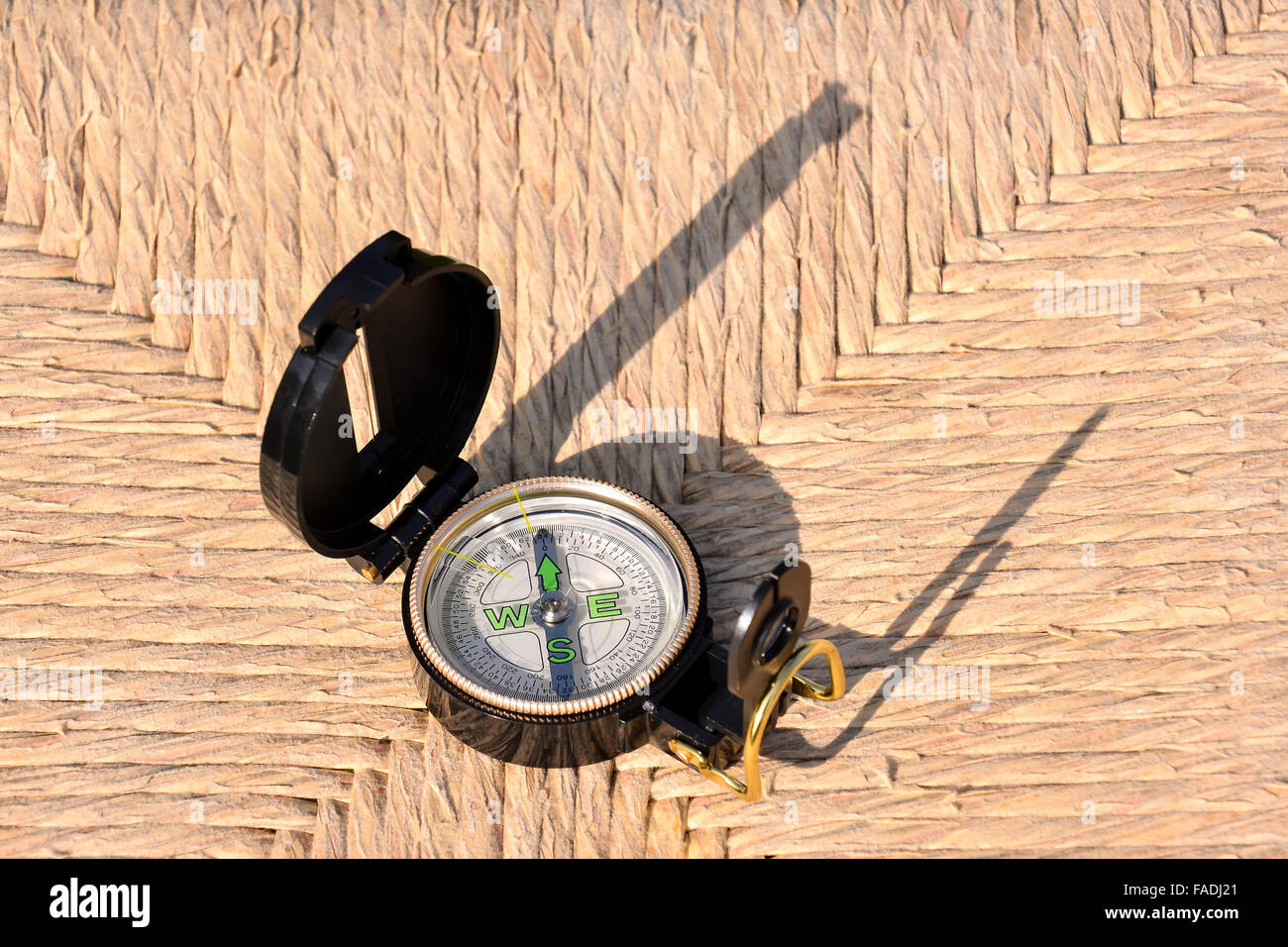 Compass Orientation Concept Stock Photo - Alamy