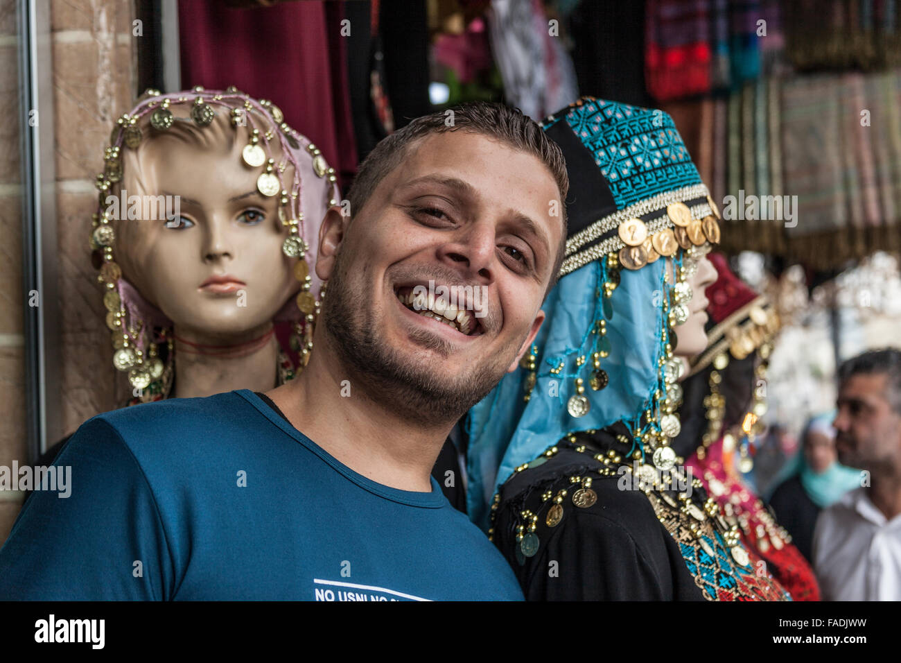 Traditional clothes shop amman jordan hi-res stock photography and ...