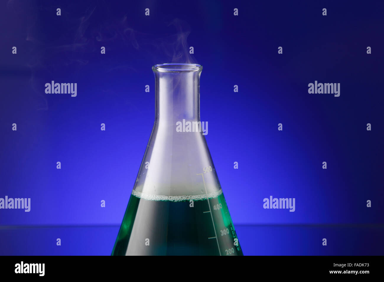 Chemistry Beakers Smoking