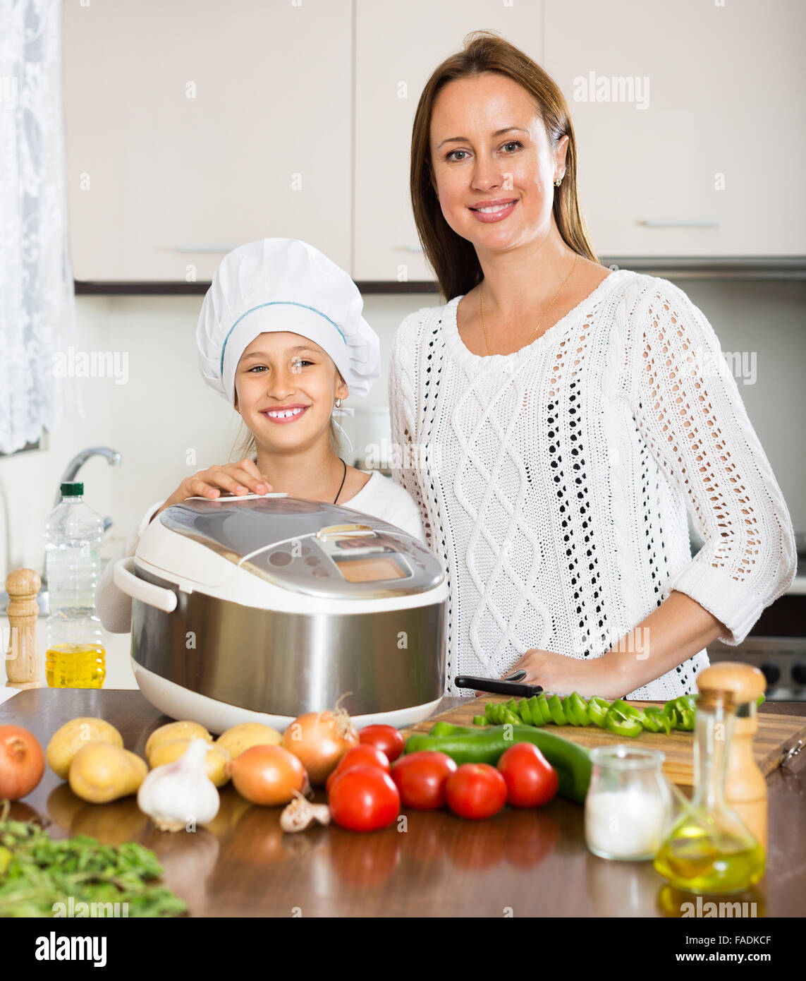 Mother Cooking Rice
