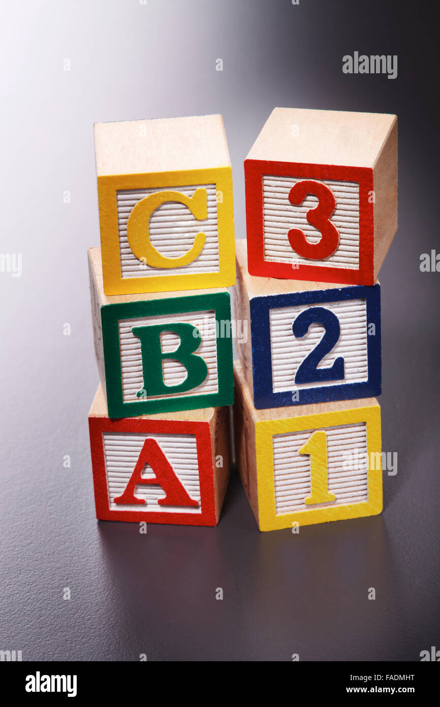 Abc 123 hi-res stock photography and images - Alamy
