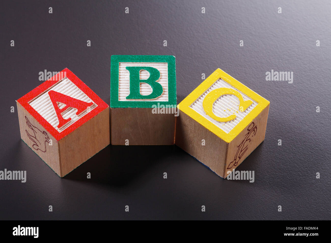 Alphabet building blocks hi-res stock photography and images - Alamy