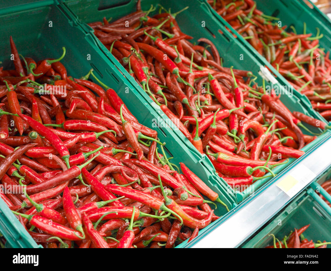 Large red chilli hi-res stock photography and images - Alamy