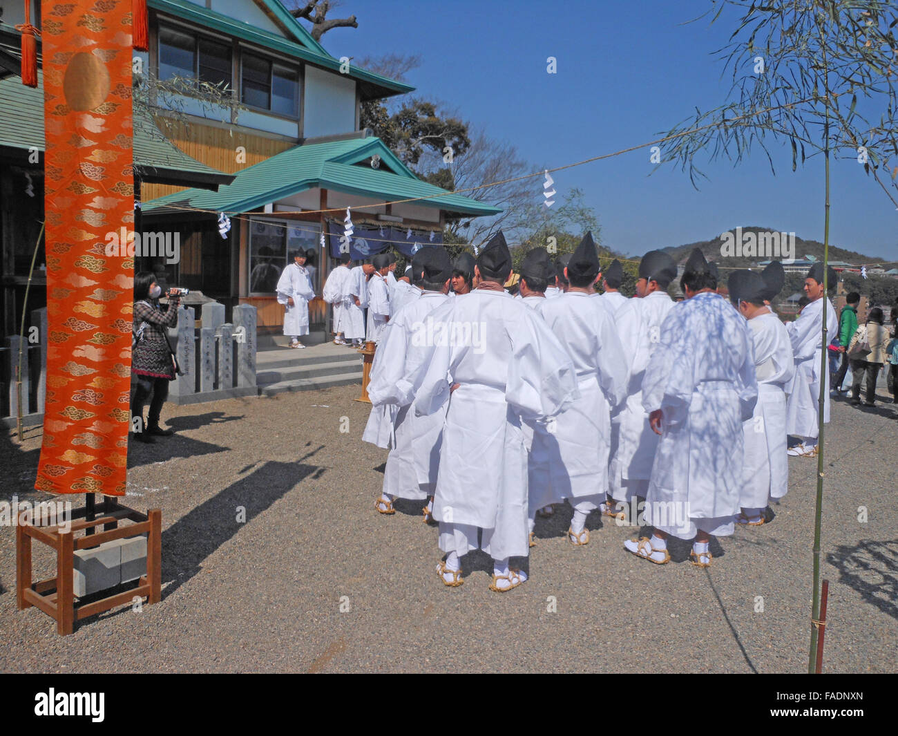 Japanese spring festival in Inuyam,a castle Gifu Stock Photo - Alamy