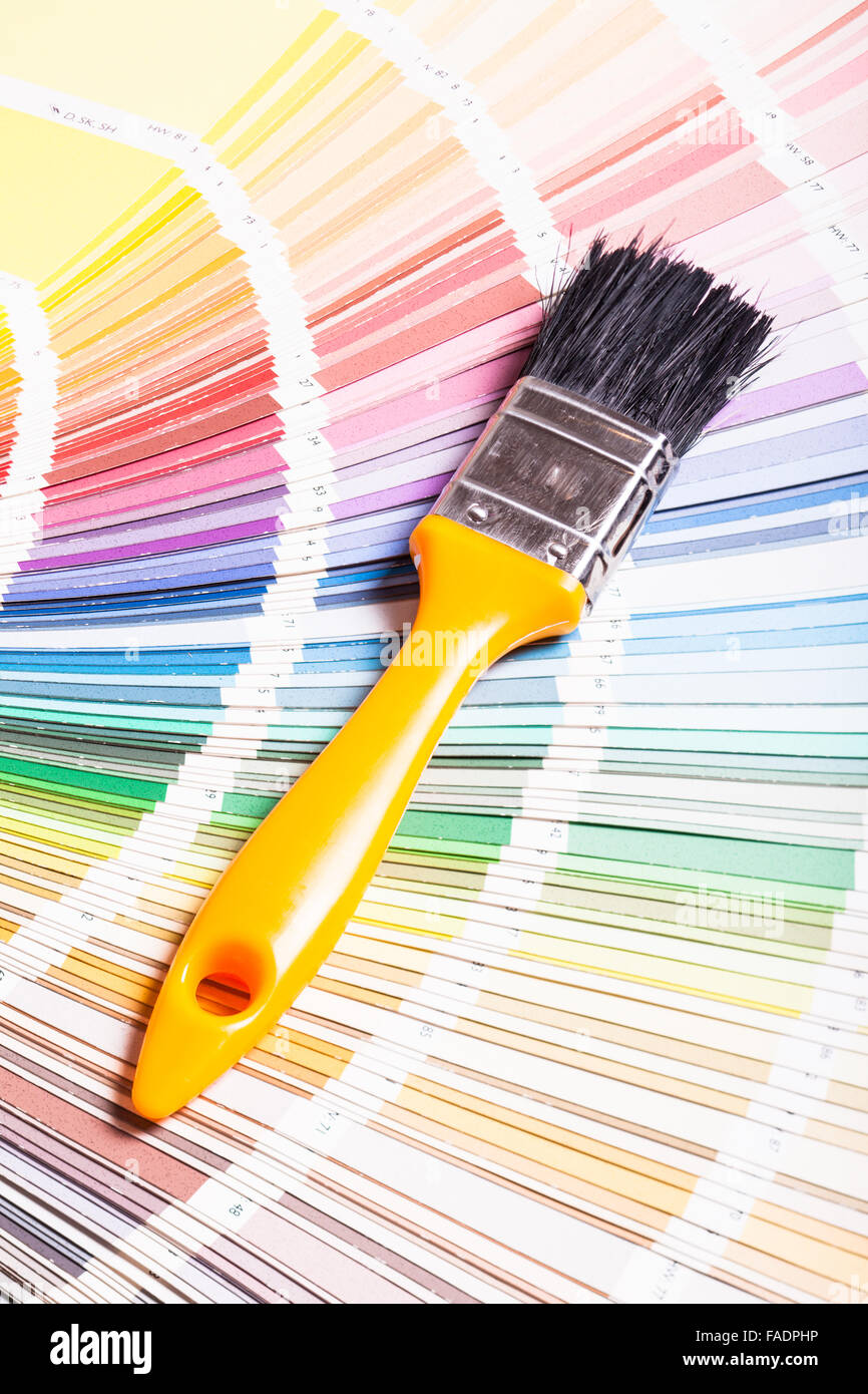 The Color palette Stock Photo - Alamy