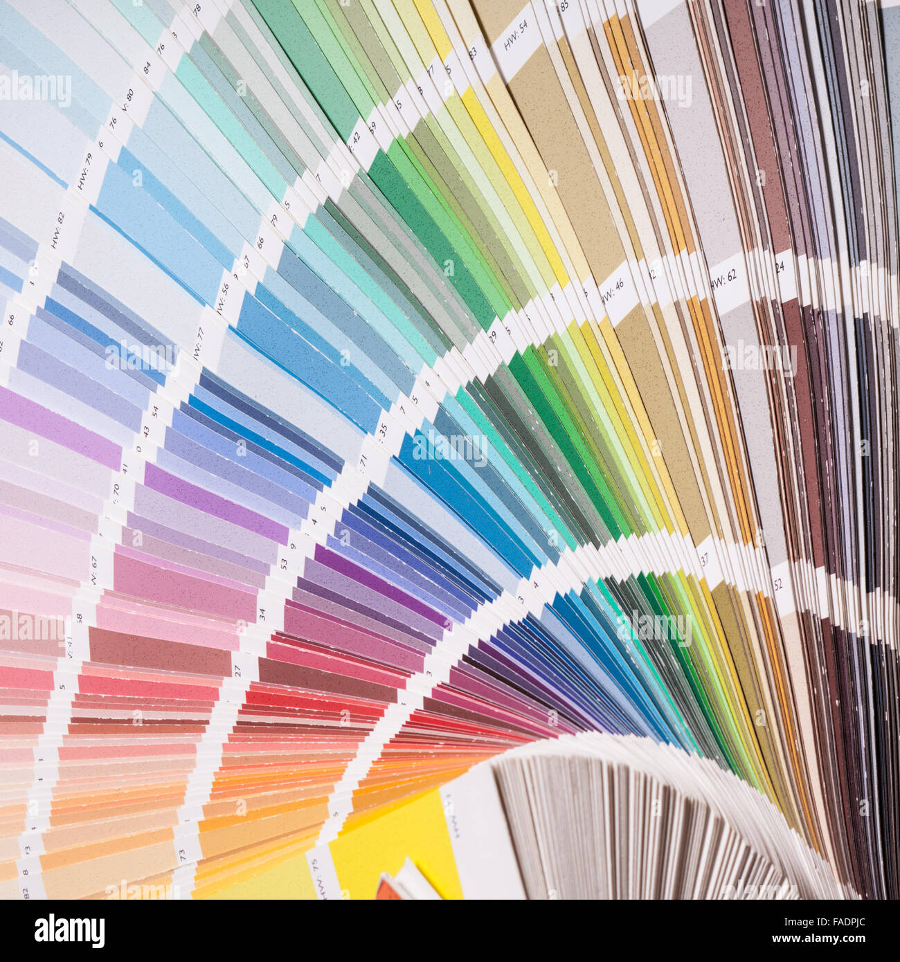 Color palette close up Stock Photo - Alamy
