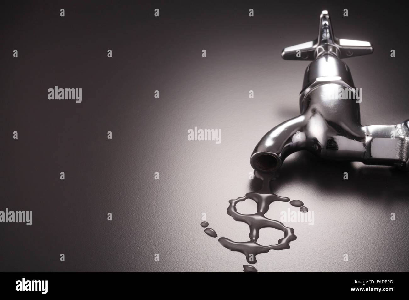 concept shot of the water tap Stock Photo - Alamy