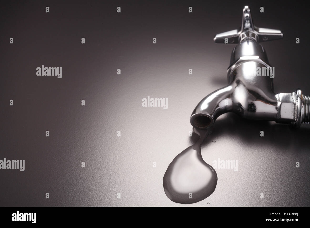 concept shot of the water tap Stock Photo - Alamy