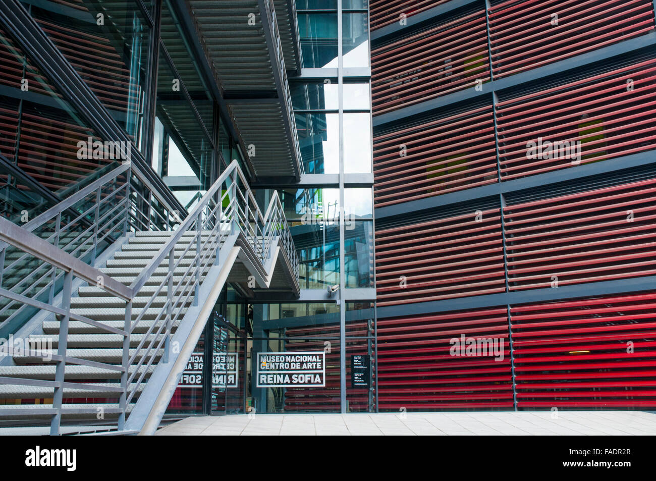 Library, enlargement by Jean Nouvel. Centro de Arte Reina Sofia ...
