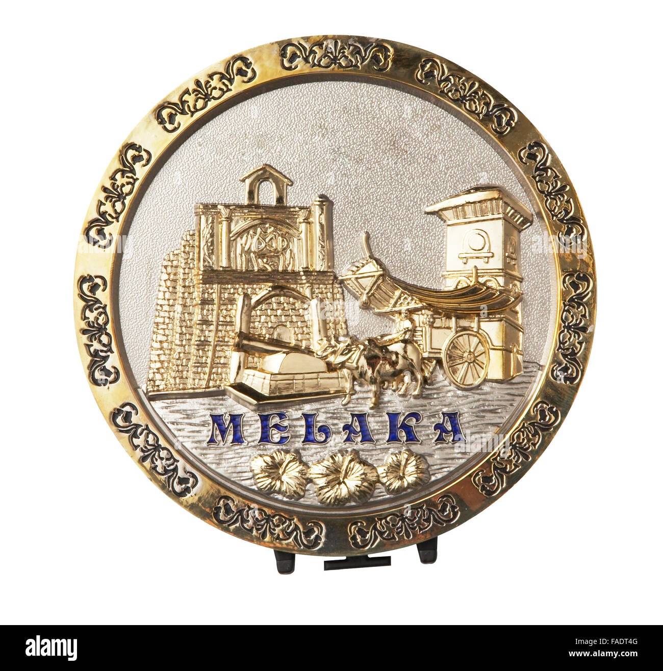 Round souvenir Cut Out Stock Images & Pictures - Alamy