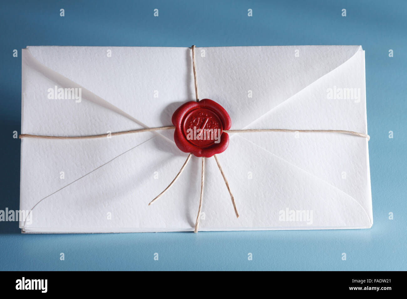 Old envelope red wax hi-res stock photography and images - Alamy