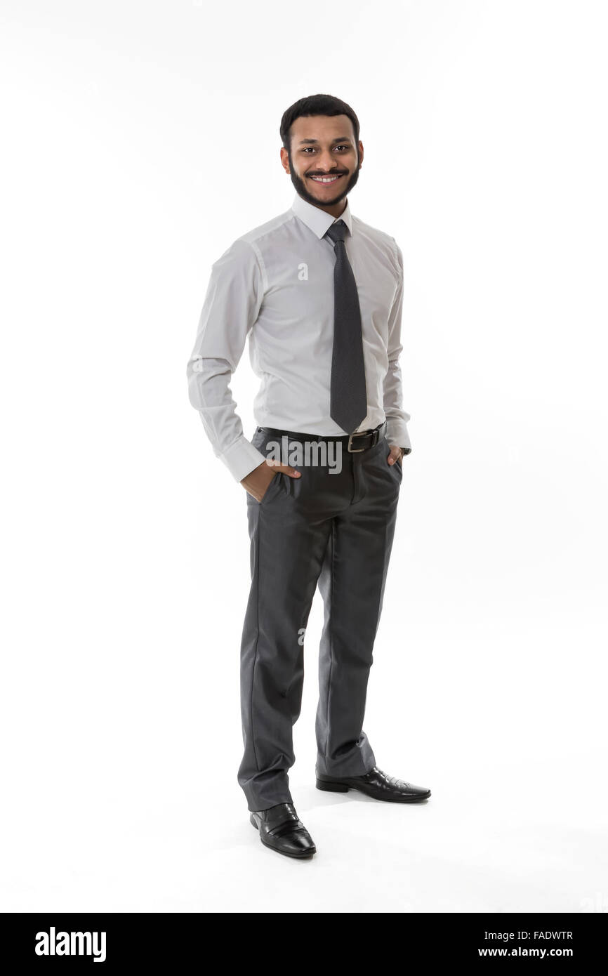 Handsome man. Successful man. Manager smiling. Business people Stock ...