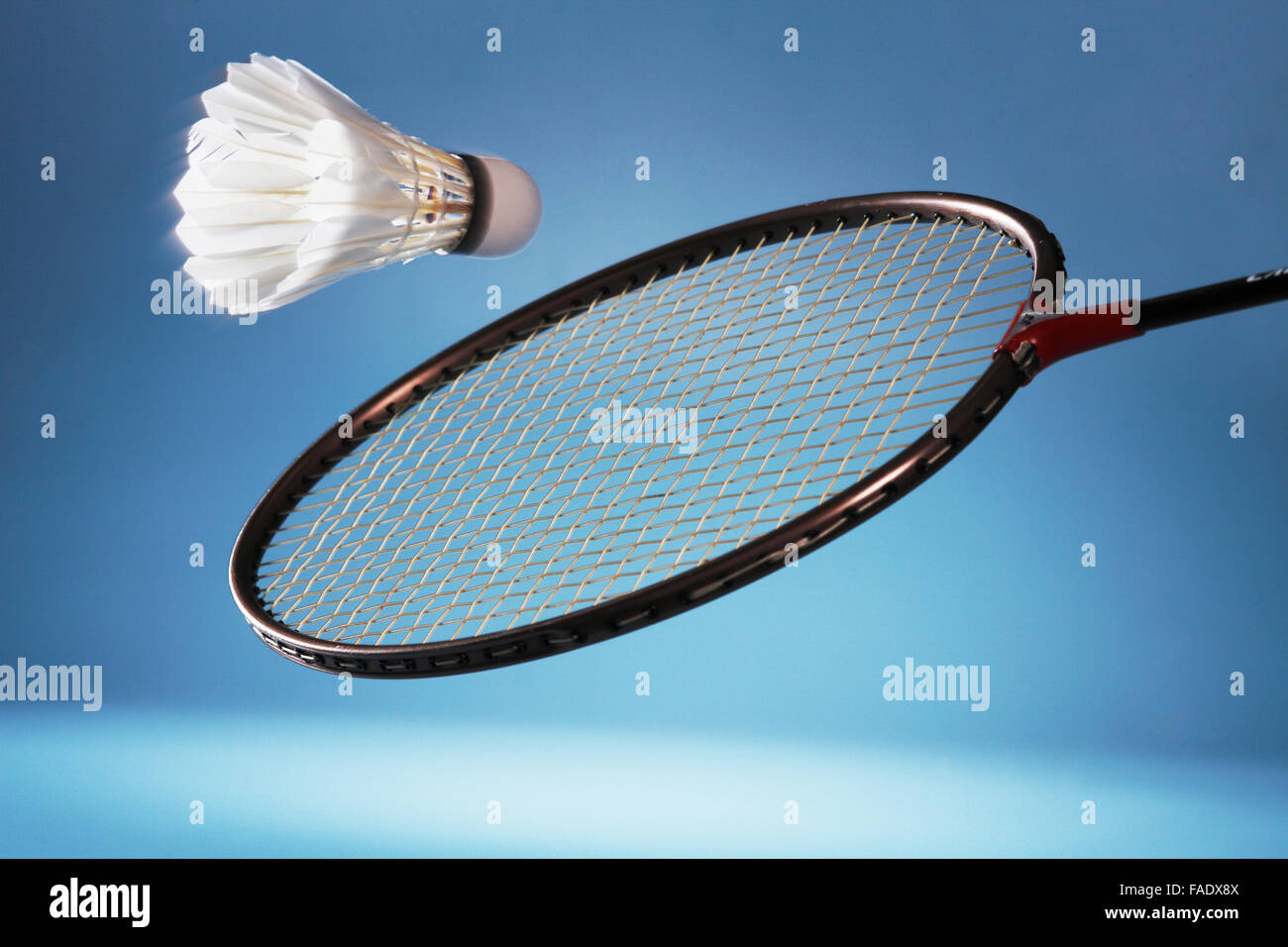 Flying shuttlecock hi-res stock photography and images - Alamy