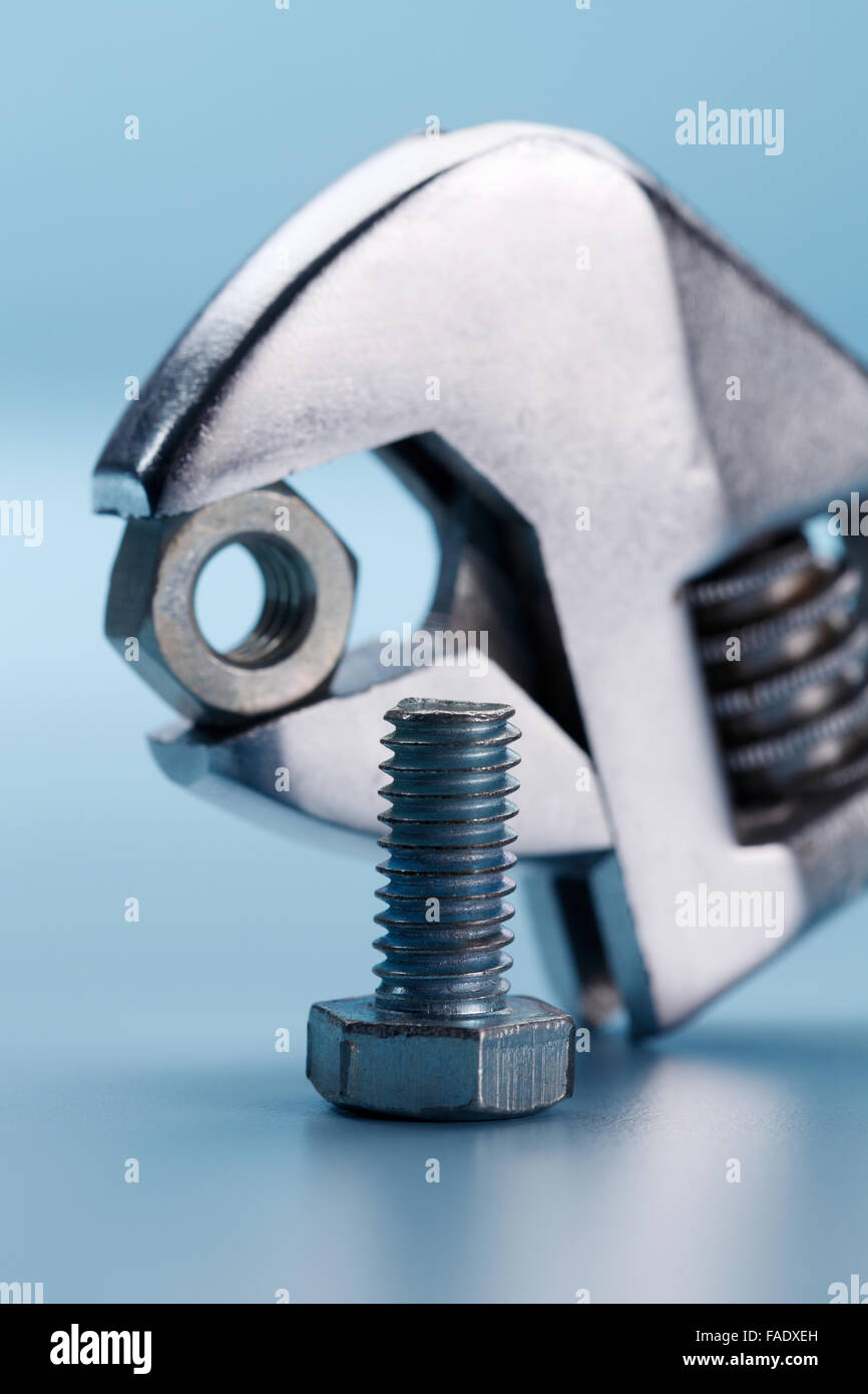 Adjustable nut wrench hi-res stock photography and images - Alamy