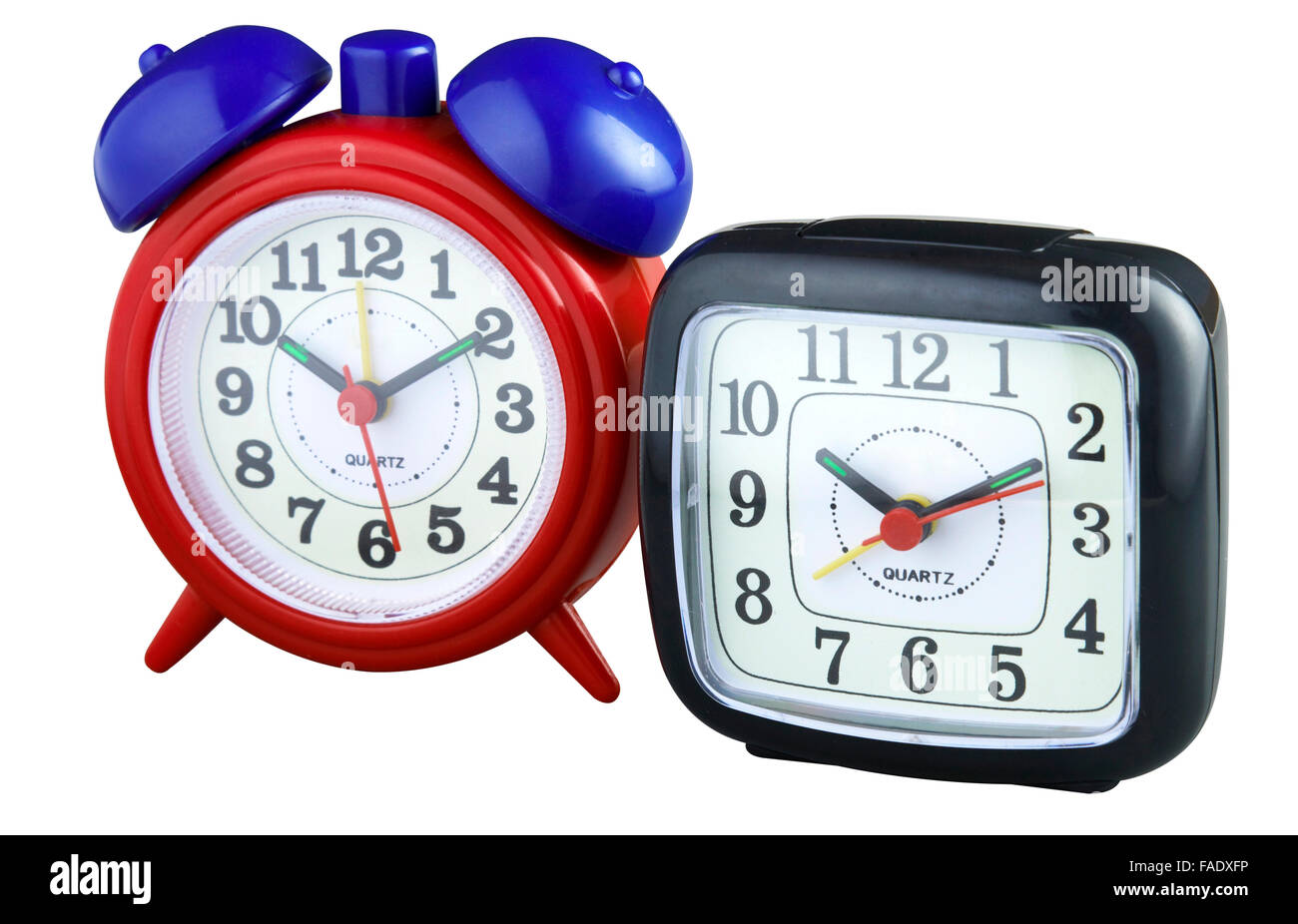 Two clock Cut Out Stock Images & Pictures - Alamy