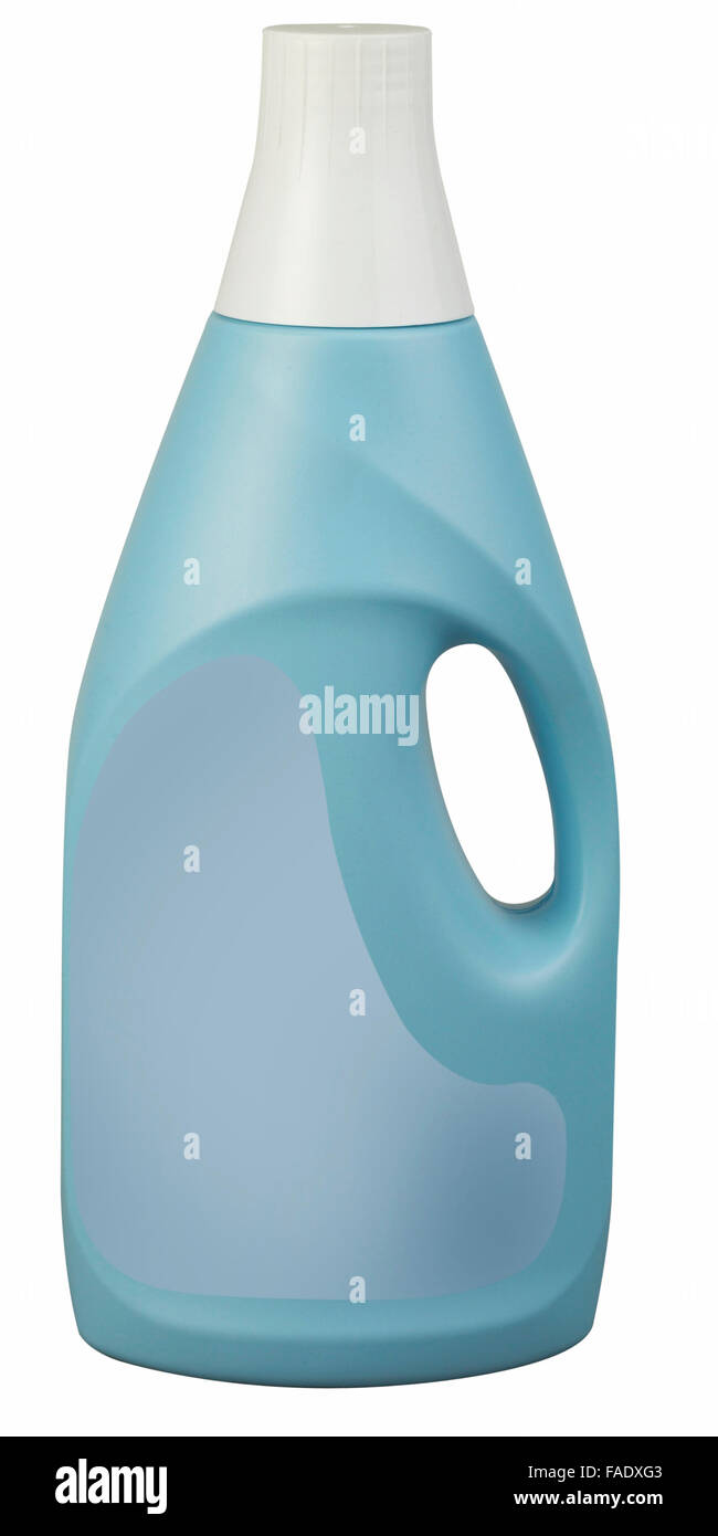 unlable of the detergent bottle with clipping path Stock Photo - Alamy