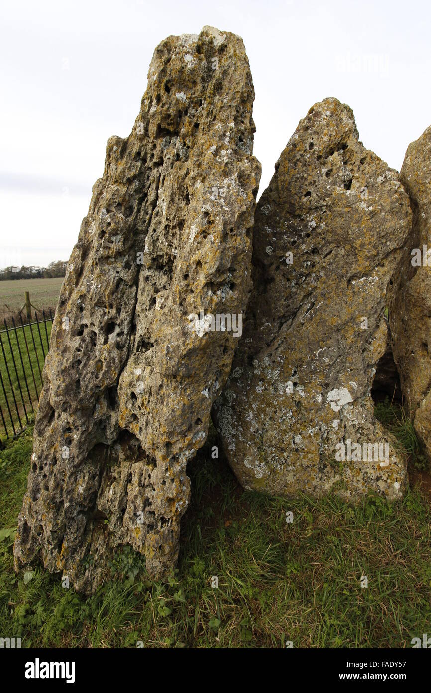 Whispering Knights, Rollright Stones. Oxfordshire, England. Prehistoric ...