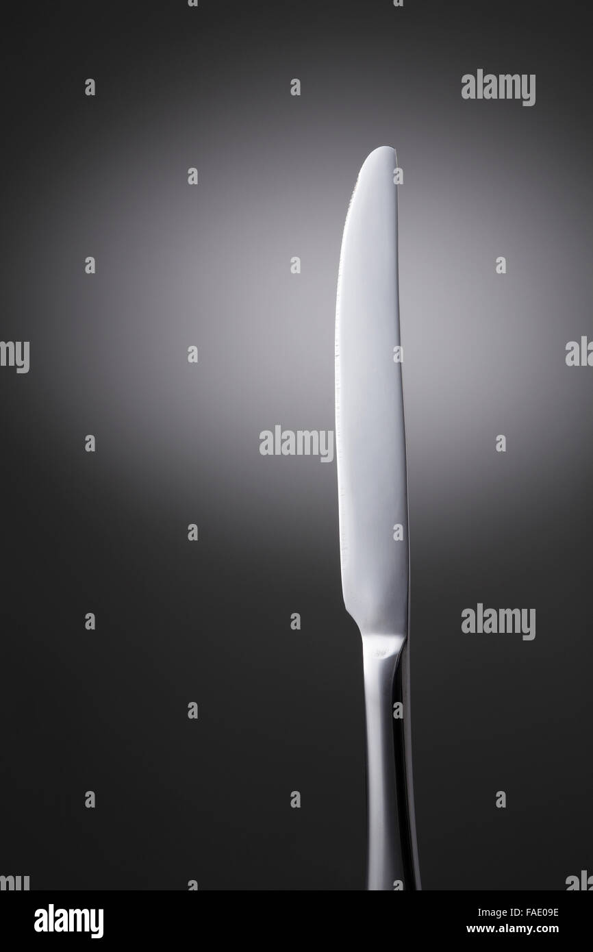 single object of the table knife Stock Photo - Alamy