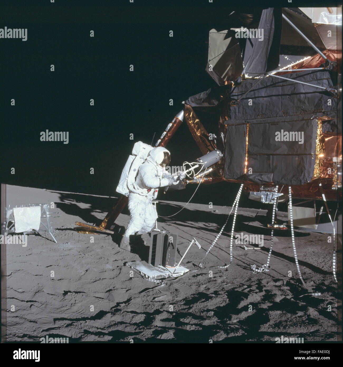 The Apollo 12 photographic archive includes unedited images from the ...